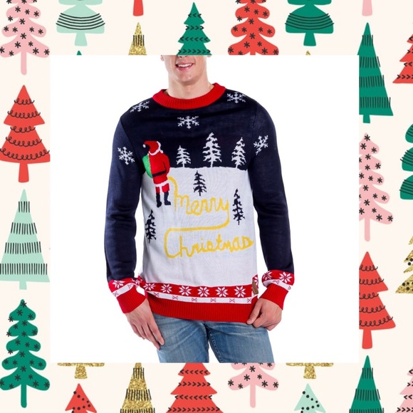 Tipsy Elves | Sweaters | Tipsy Elves Yellow Snow Ugly Funny Christmas ...